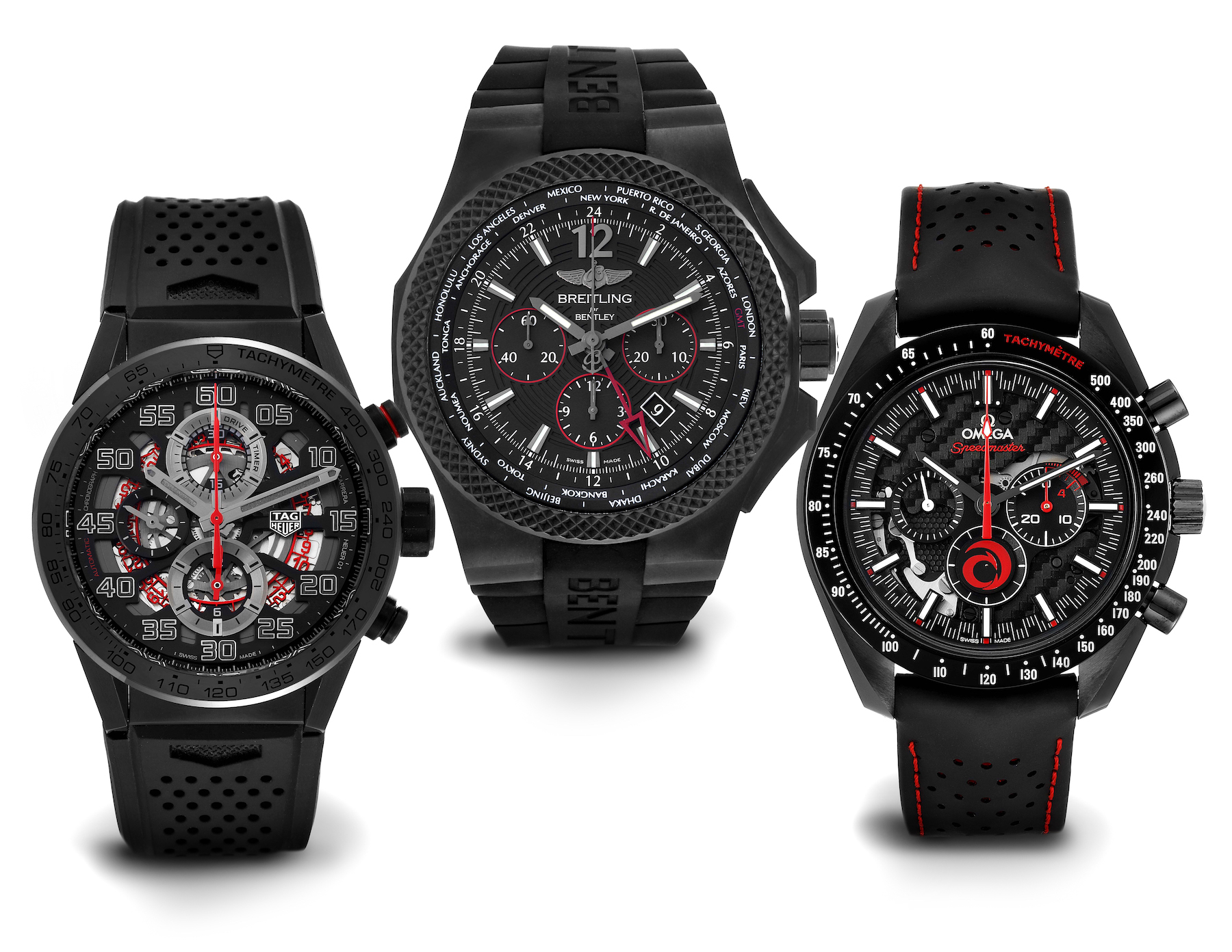 Black and Red Watches | The Watch Club by SwissWatchExpo