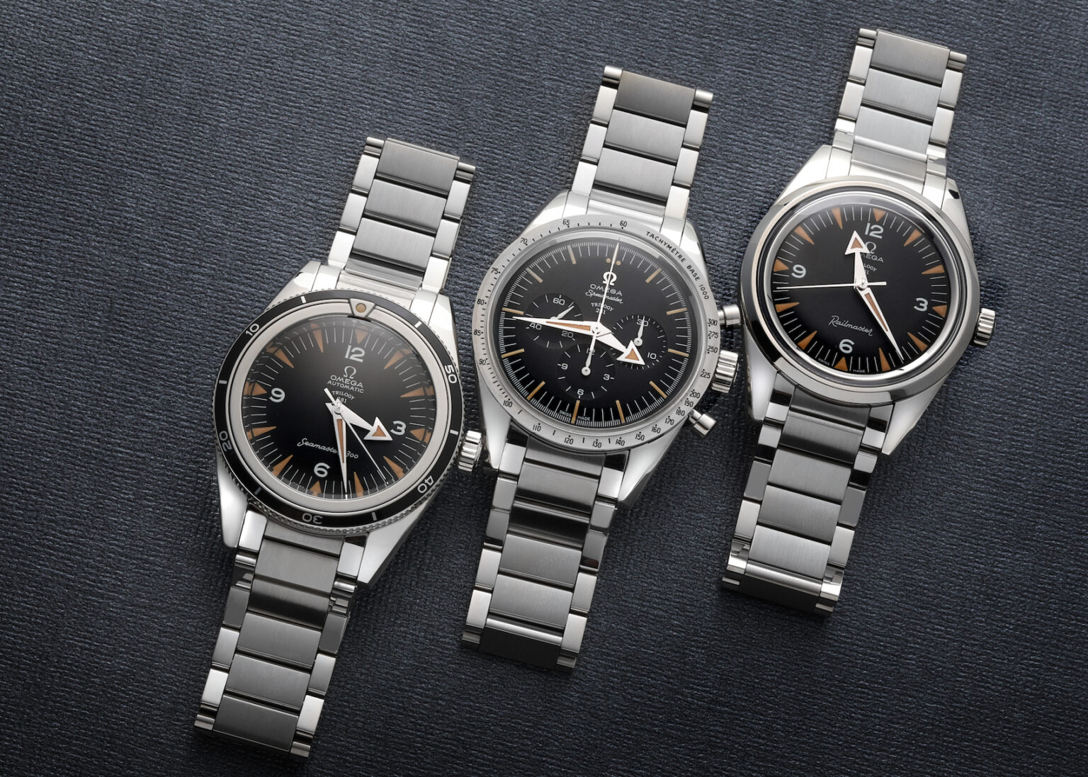 The Omega 1957 Trilogy | The Watch Club by SwissWatchExpo