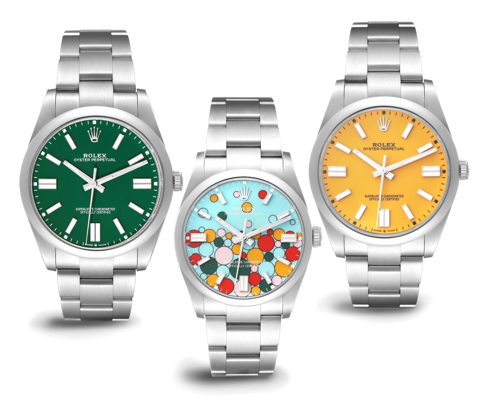 The Rolex Oyster Perpetual's Color Explosion | The Watch Club by ...