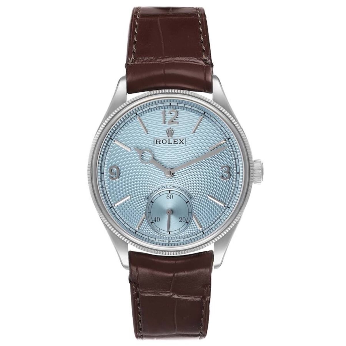Up Close with the Rolex 1908 in Platinum: A Masterclass in Guilloché ...